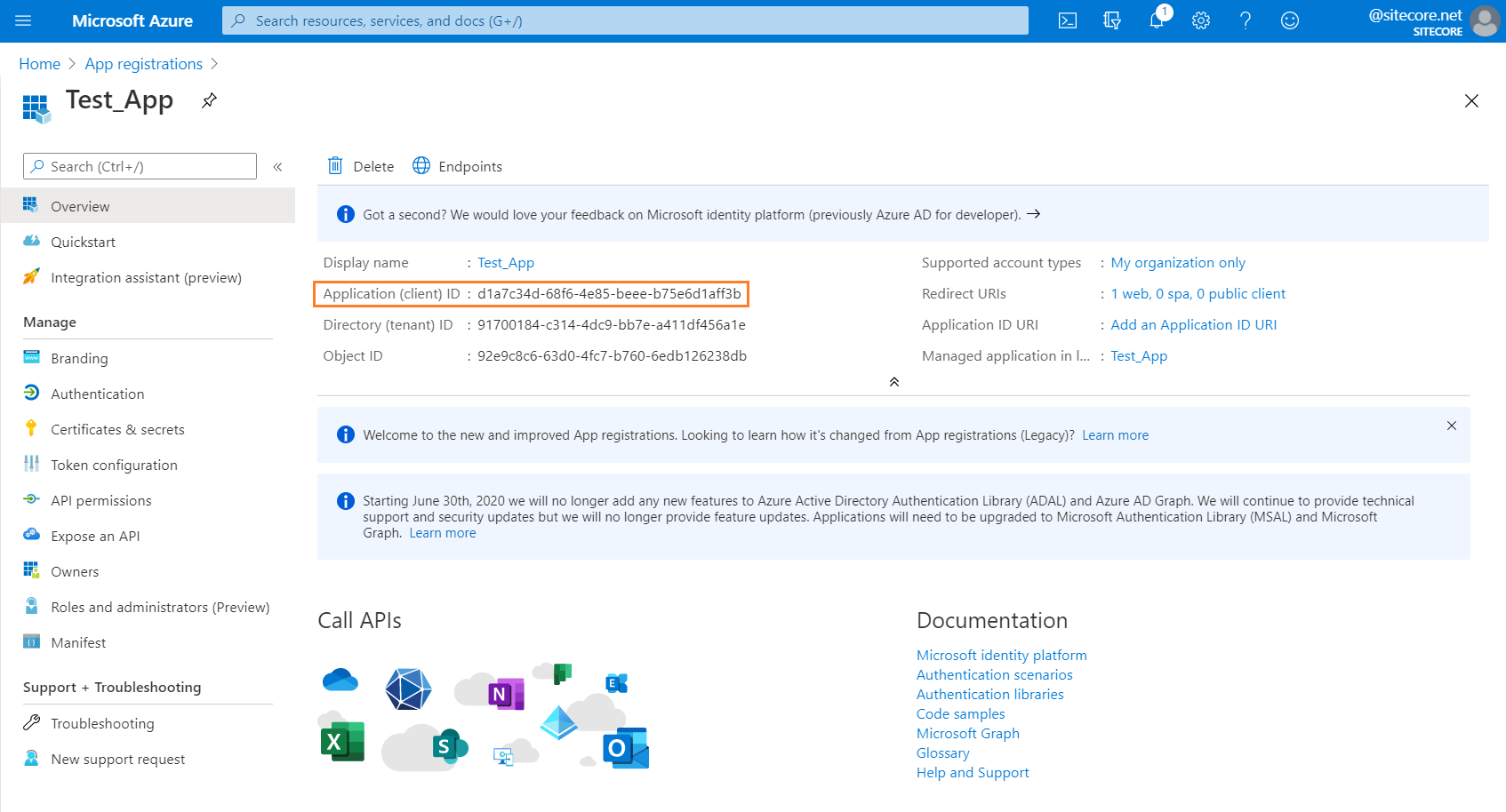 OneDrive setup | Sitecore Documentation
