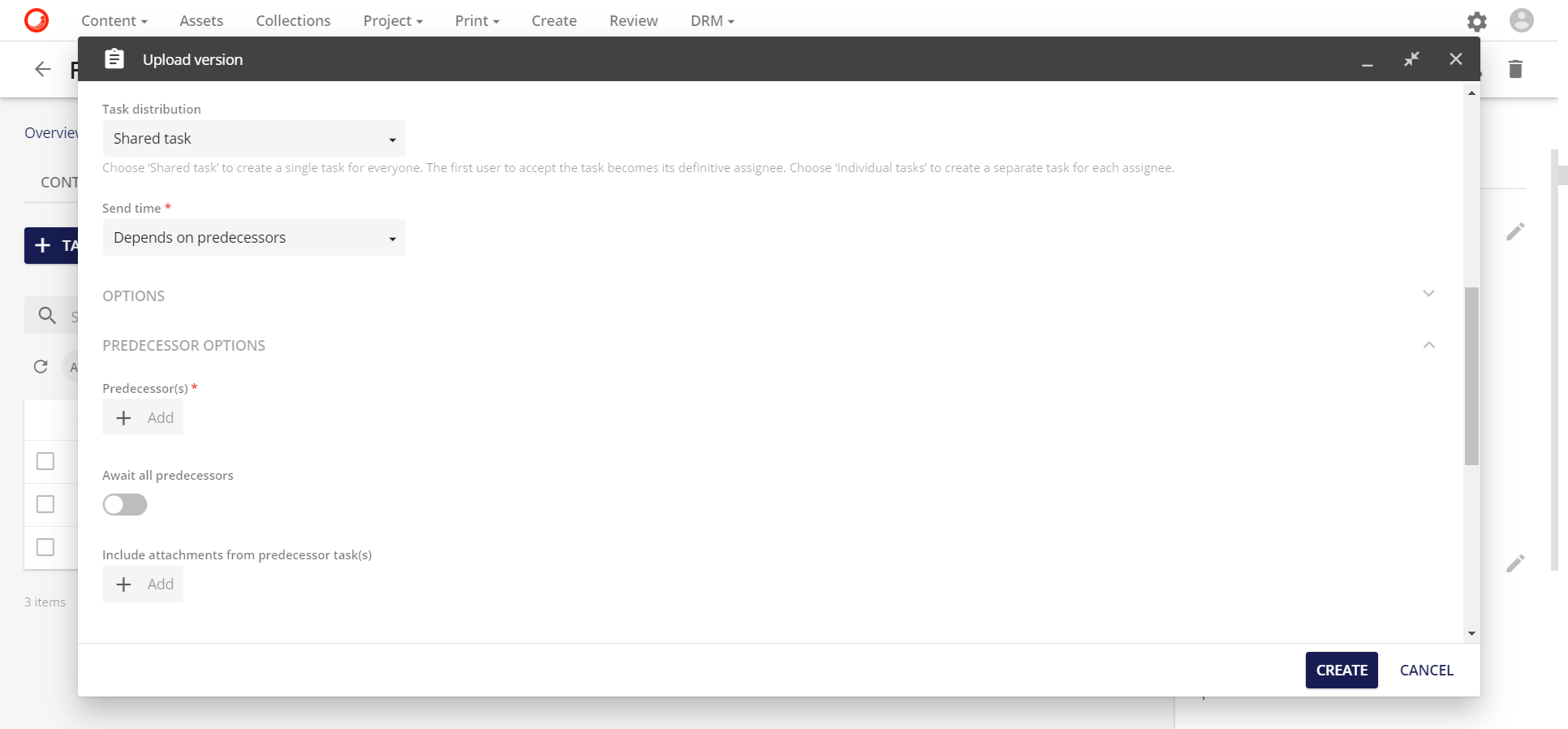 Task chaining | Sitecore Documentation