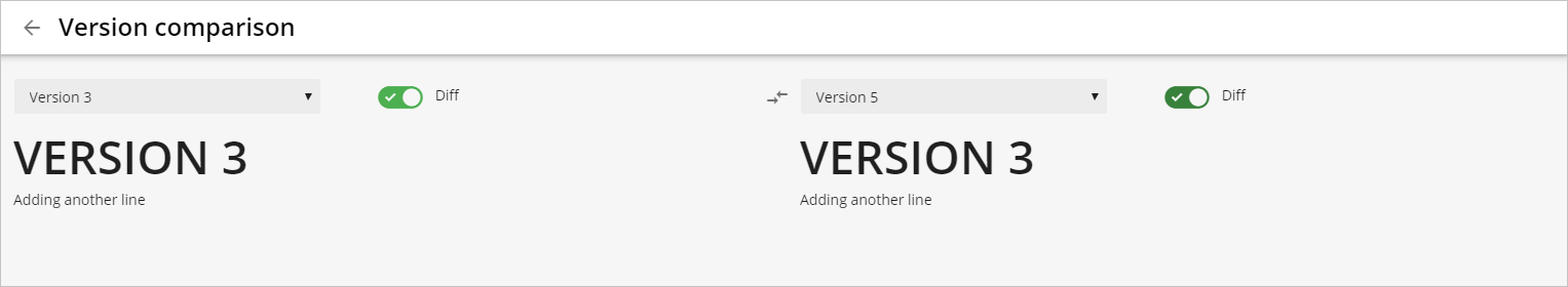 Version | Sitecore Documentation