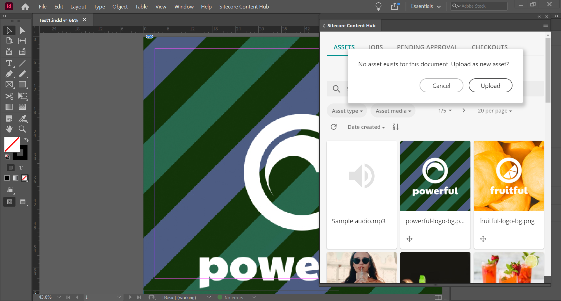 Adobe InDesign | Sitecore Documentation