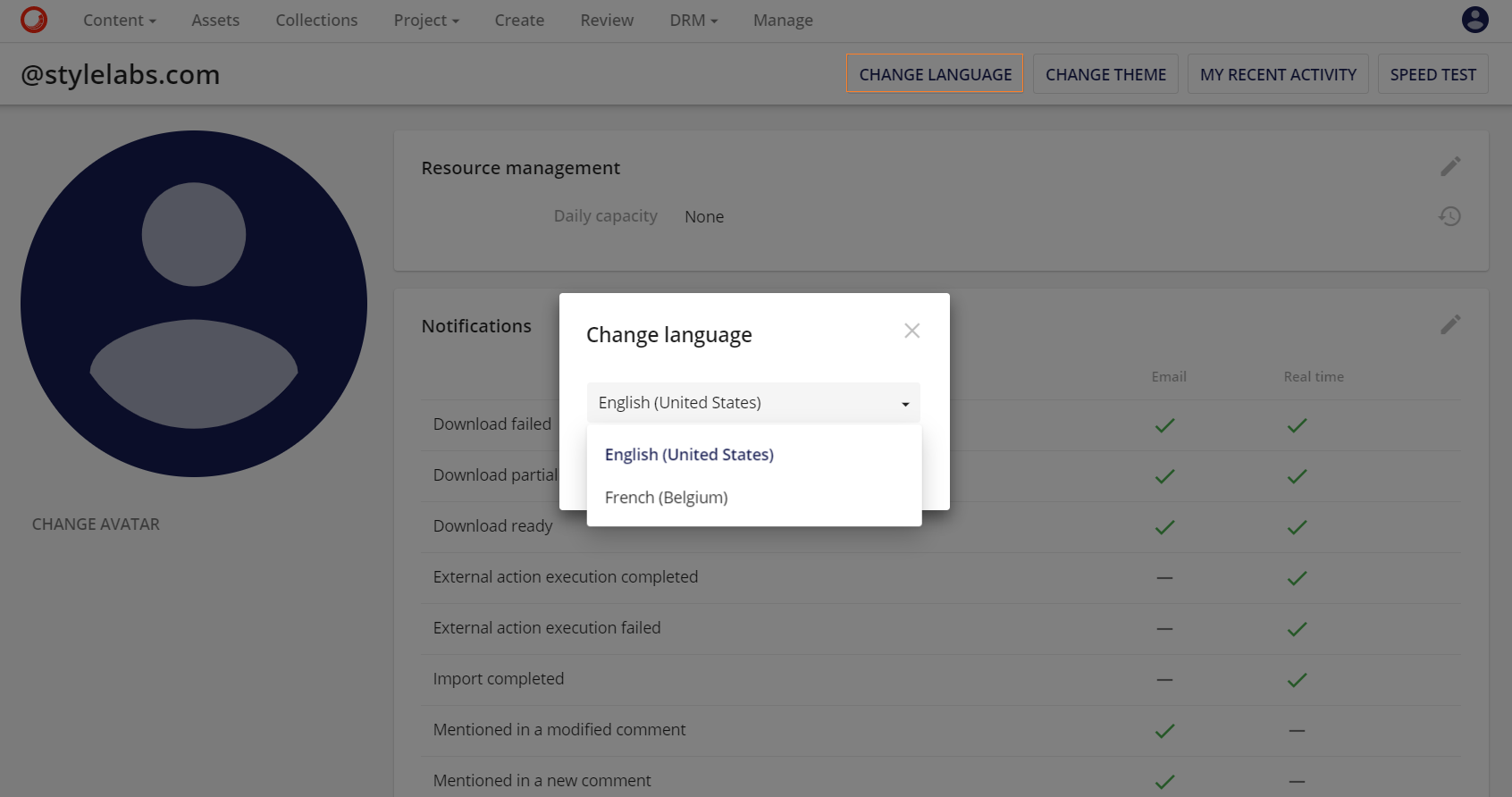 Language Selection Sitecore Documentation
