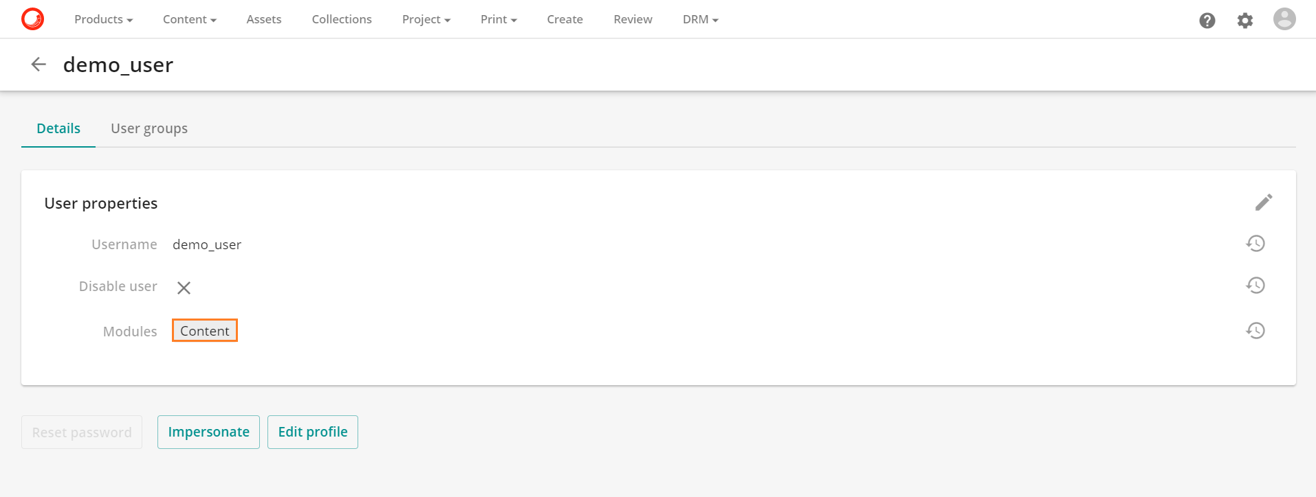 Module assignment | Sitecore Documentation