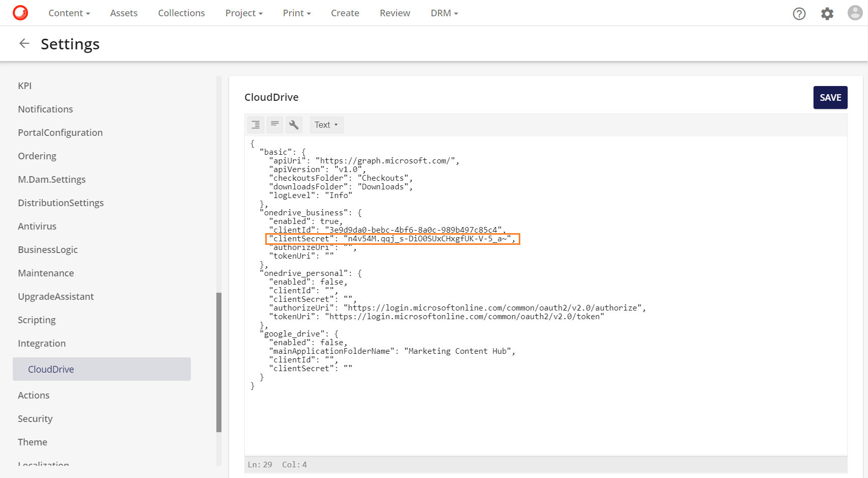 OneDrive setup | Sitecore Documentation