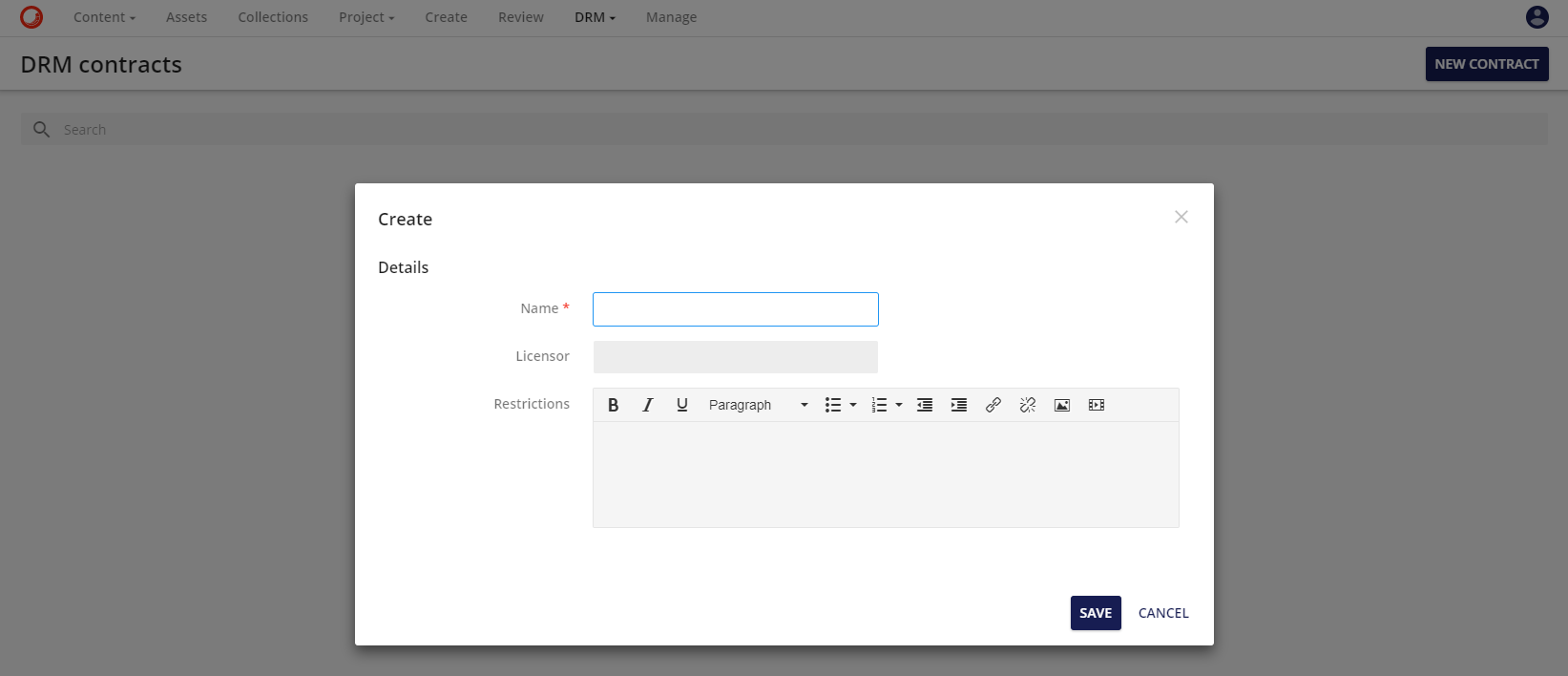 Contract | Sitecore Documentation