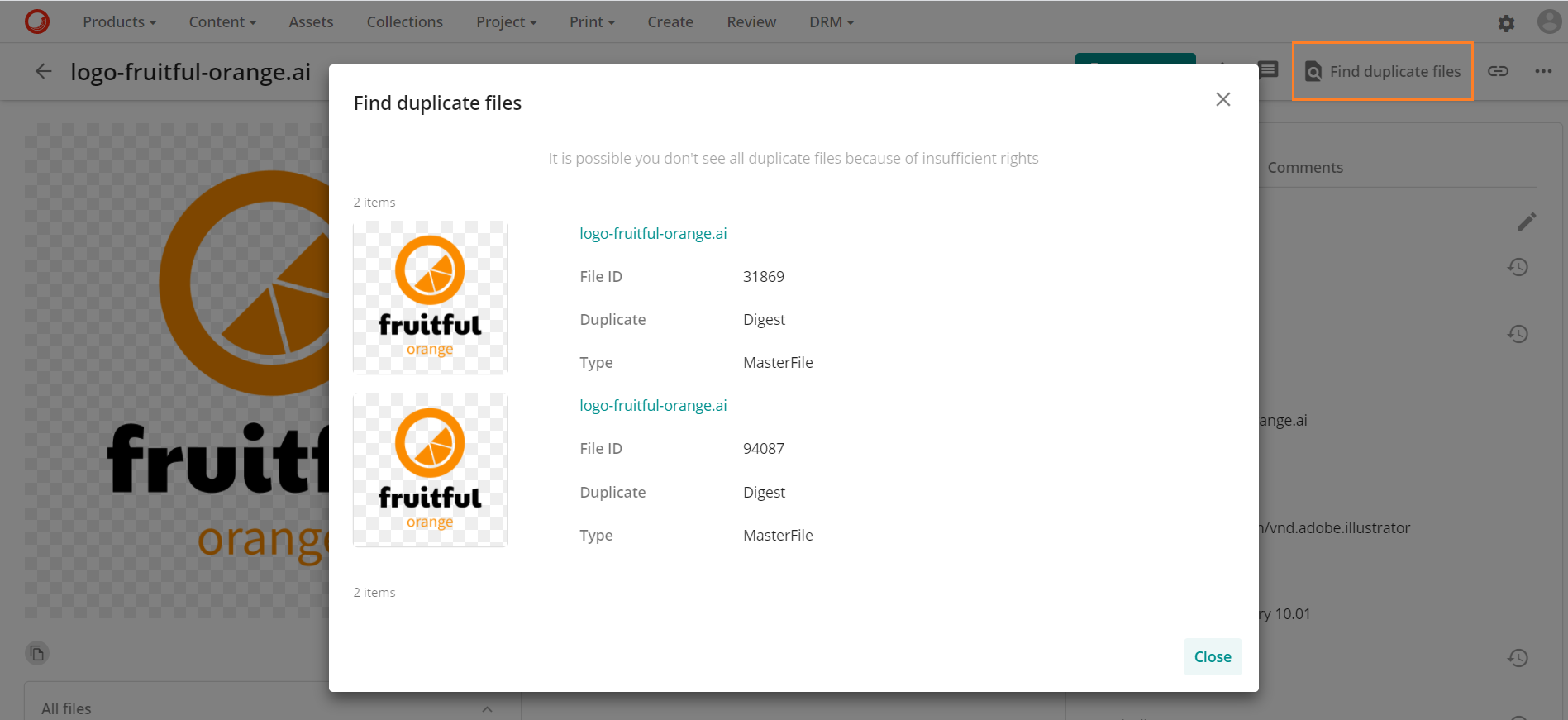 Find duplicate file | Sitecore Documentation Find duplicate file | Sitecore Documentation