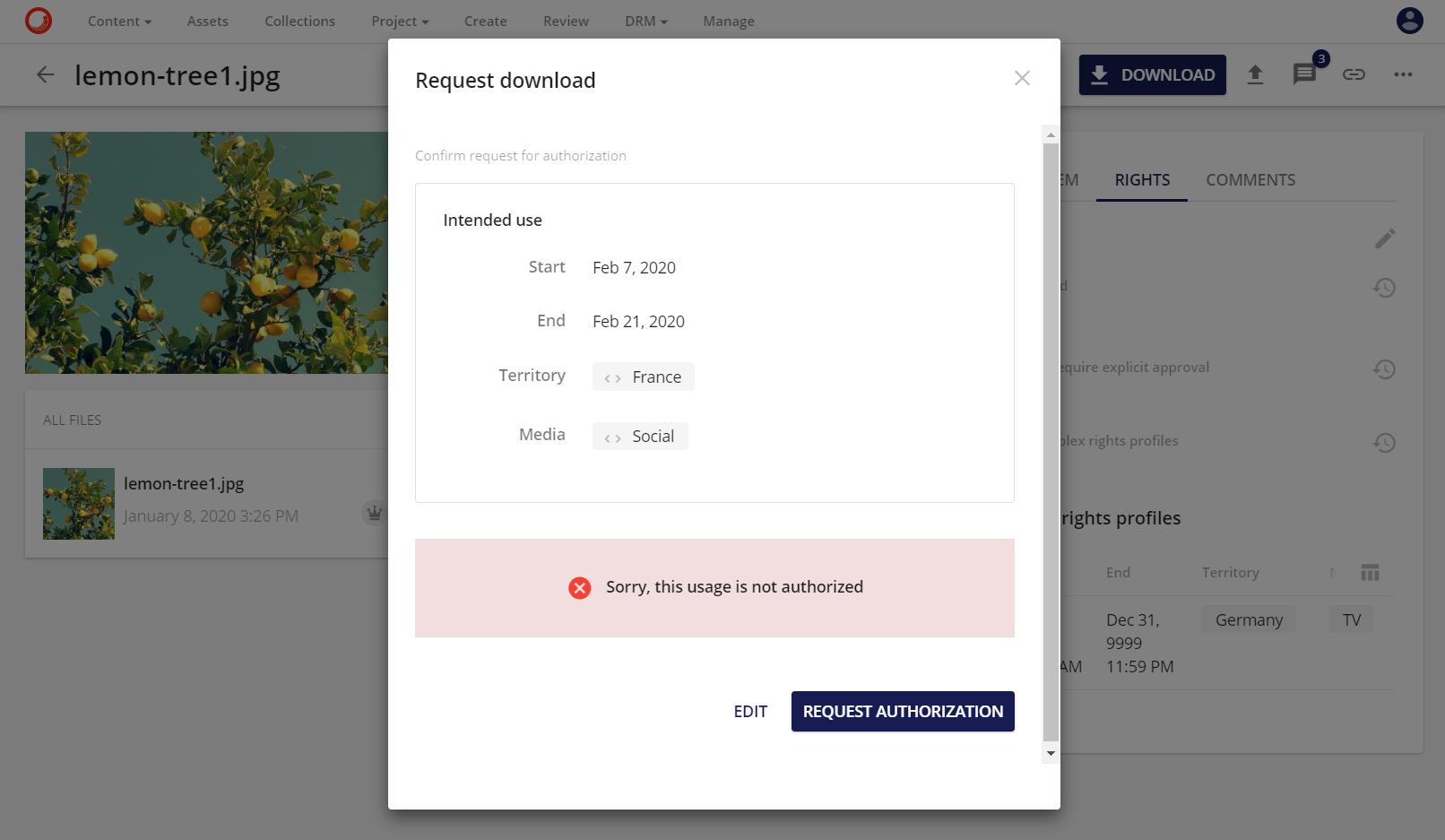 DRM Workflow | Sitecore Documentation