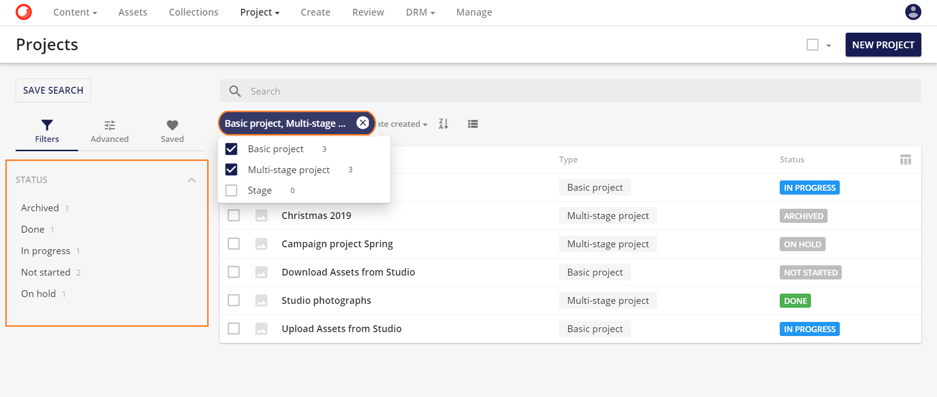 Projects | Sitecore Documentation