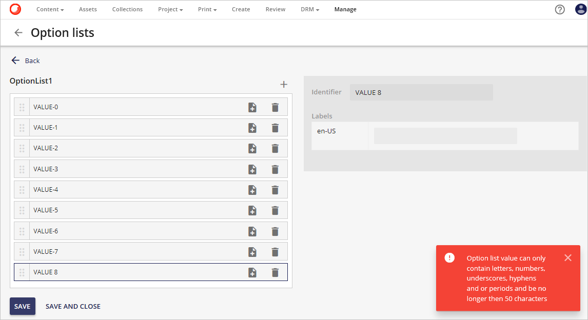 Import using Excel | Sitecore Documentation