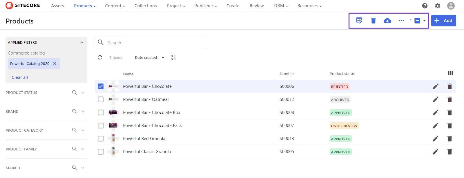 Products | Sitecore Documentation