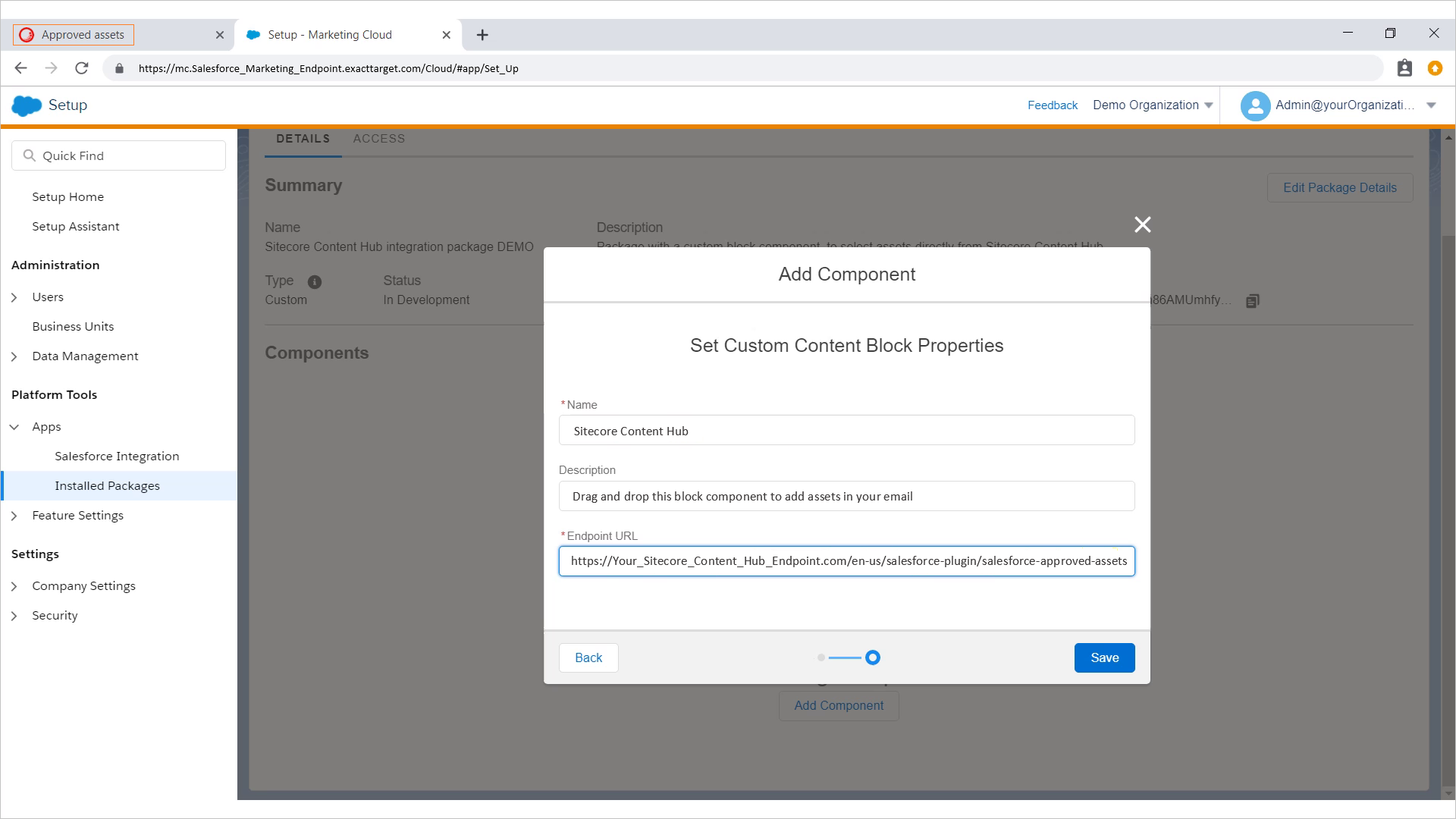 Salesforce connector | Sitecore Documentation