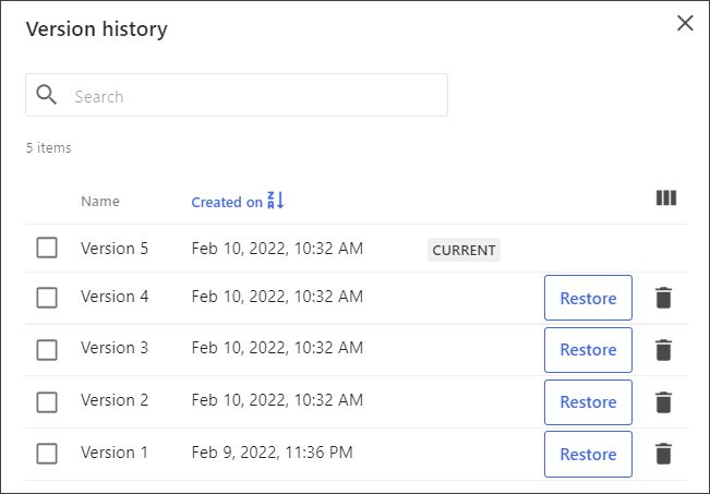 Version | Sitecore Documentation Version | Sitecore Documentation