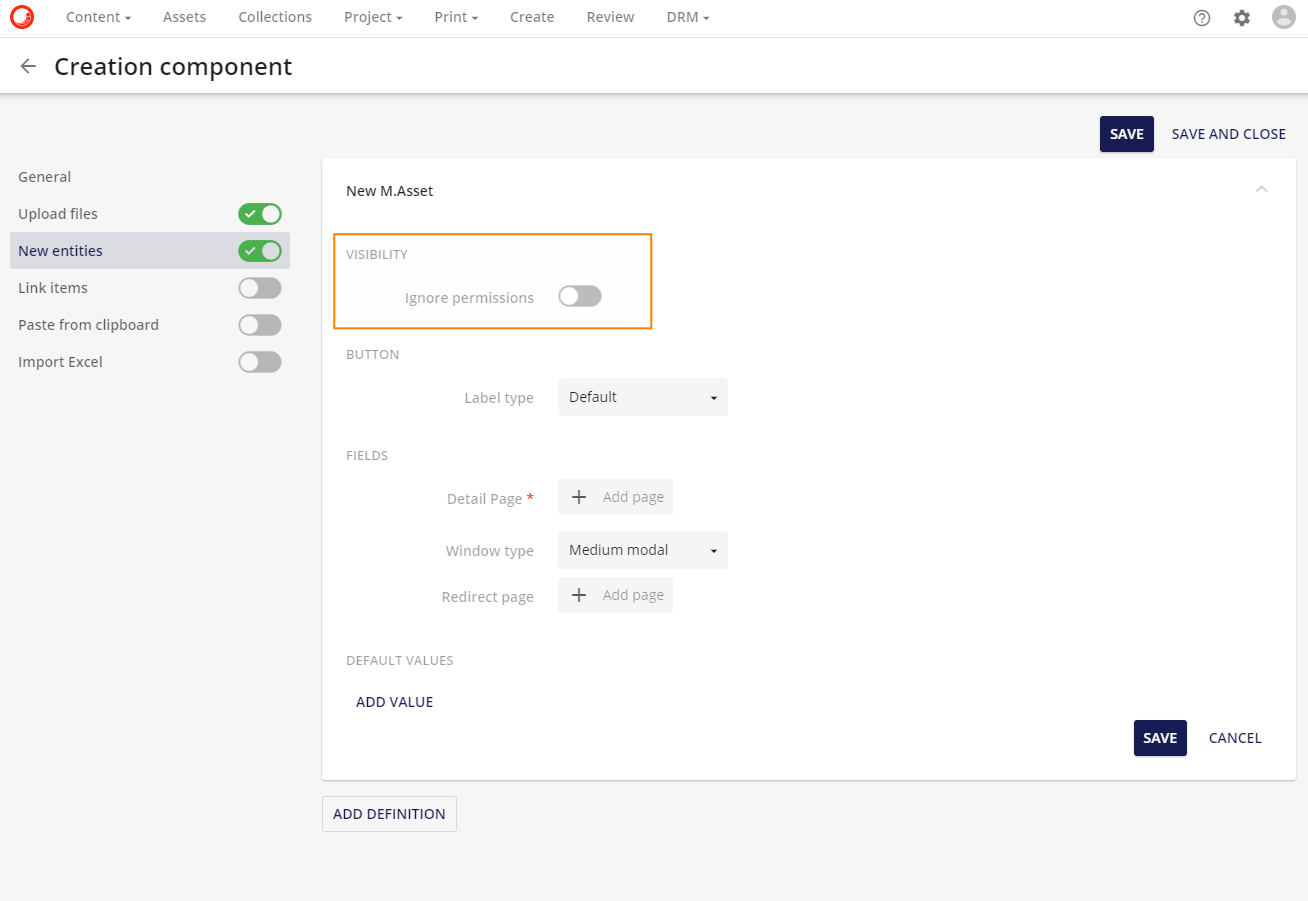 Creation component | Sitecore Documentation