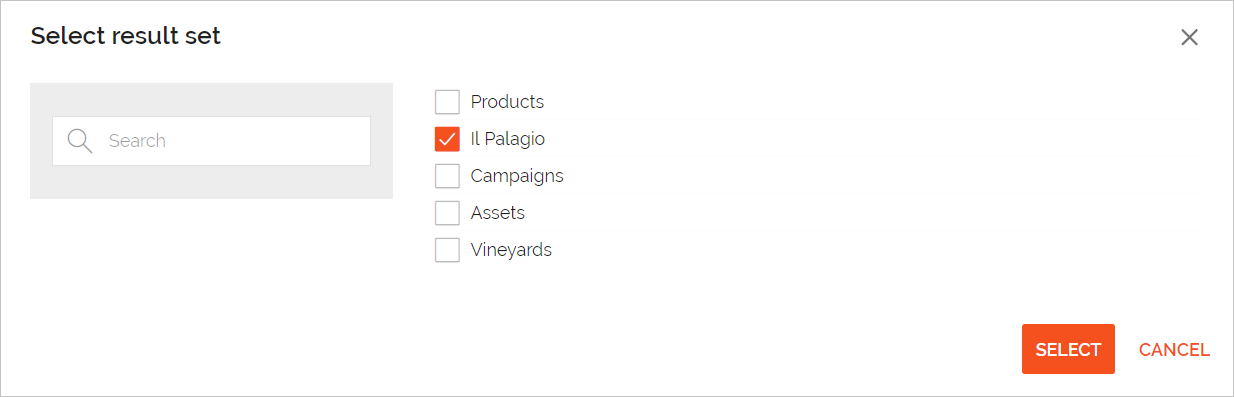 Frame filters | Sitecore Documentation