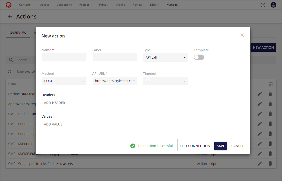 API call | Sitecore Documentation