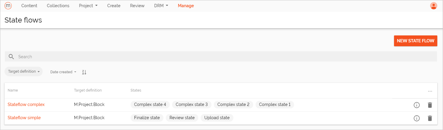 StateMachine viewer component | Sitecore Documentation