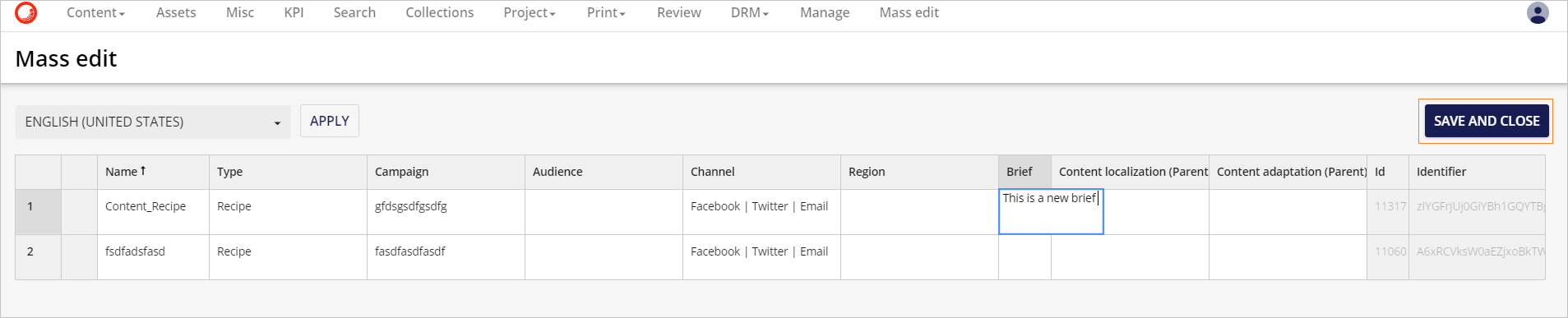 Strategy | Sitecore Documentation
