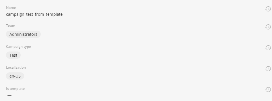 Campaigns | Sitecore Documentation