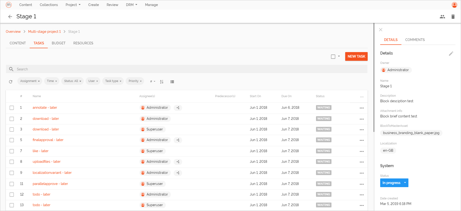 Stages | Sitecore Documentation