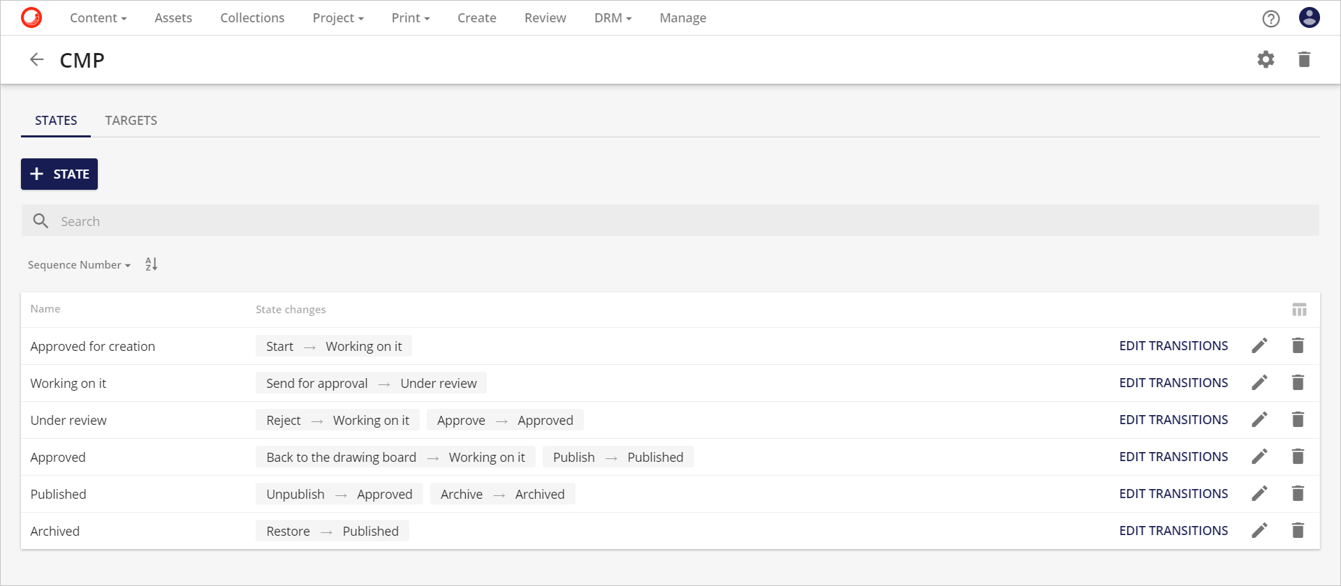 State flow management | Sitecore Documentation