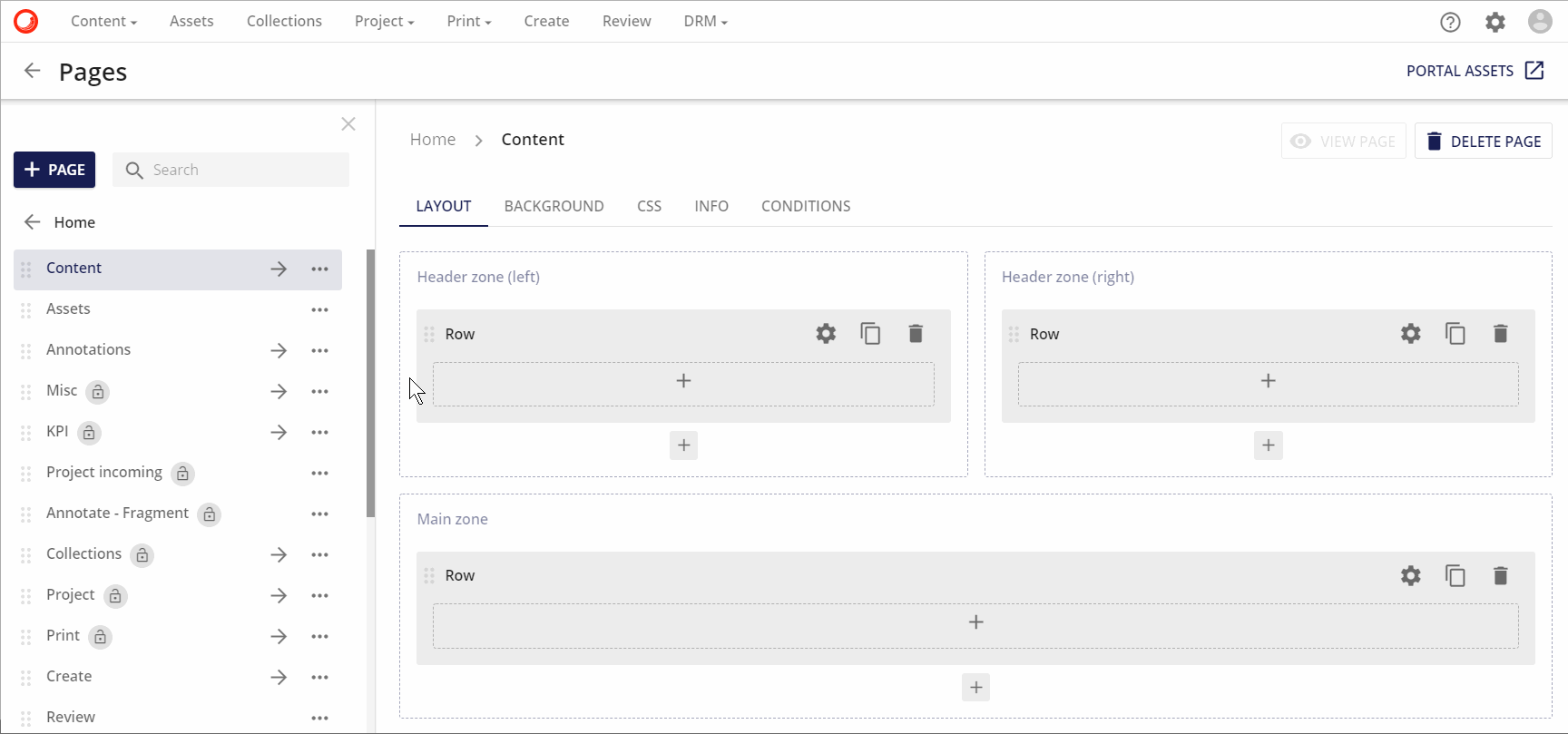 Master layout | Sitecore Documentation