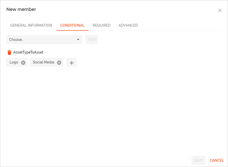 Adding a relation | Sitecore Documentation