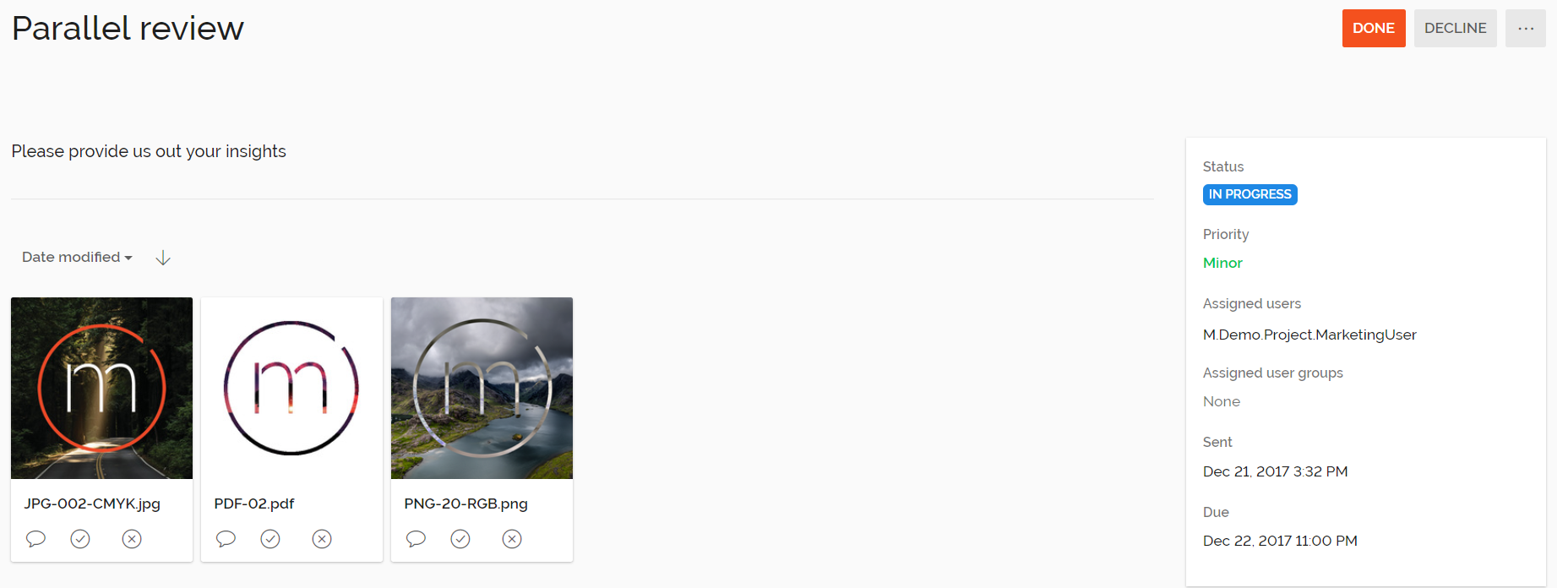 Parallel approve | Sitecore Documentation