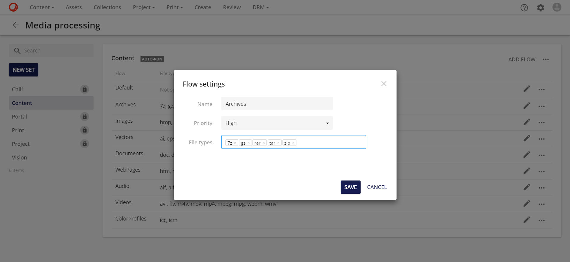 Media processing management | Sitecore Documentation