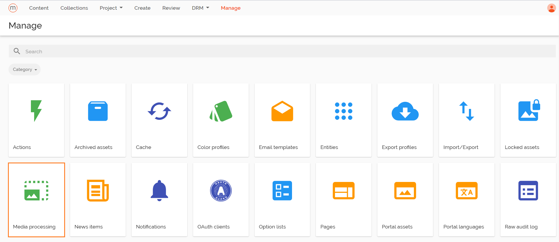 Media processing management | Sitecore Documentation Media processing management | Sitecore Documentation
