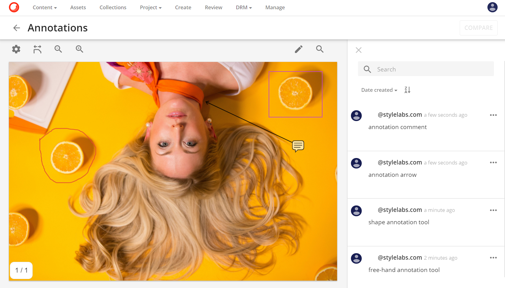 Annotate | Sitecore Documentation