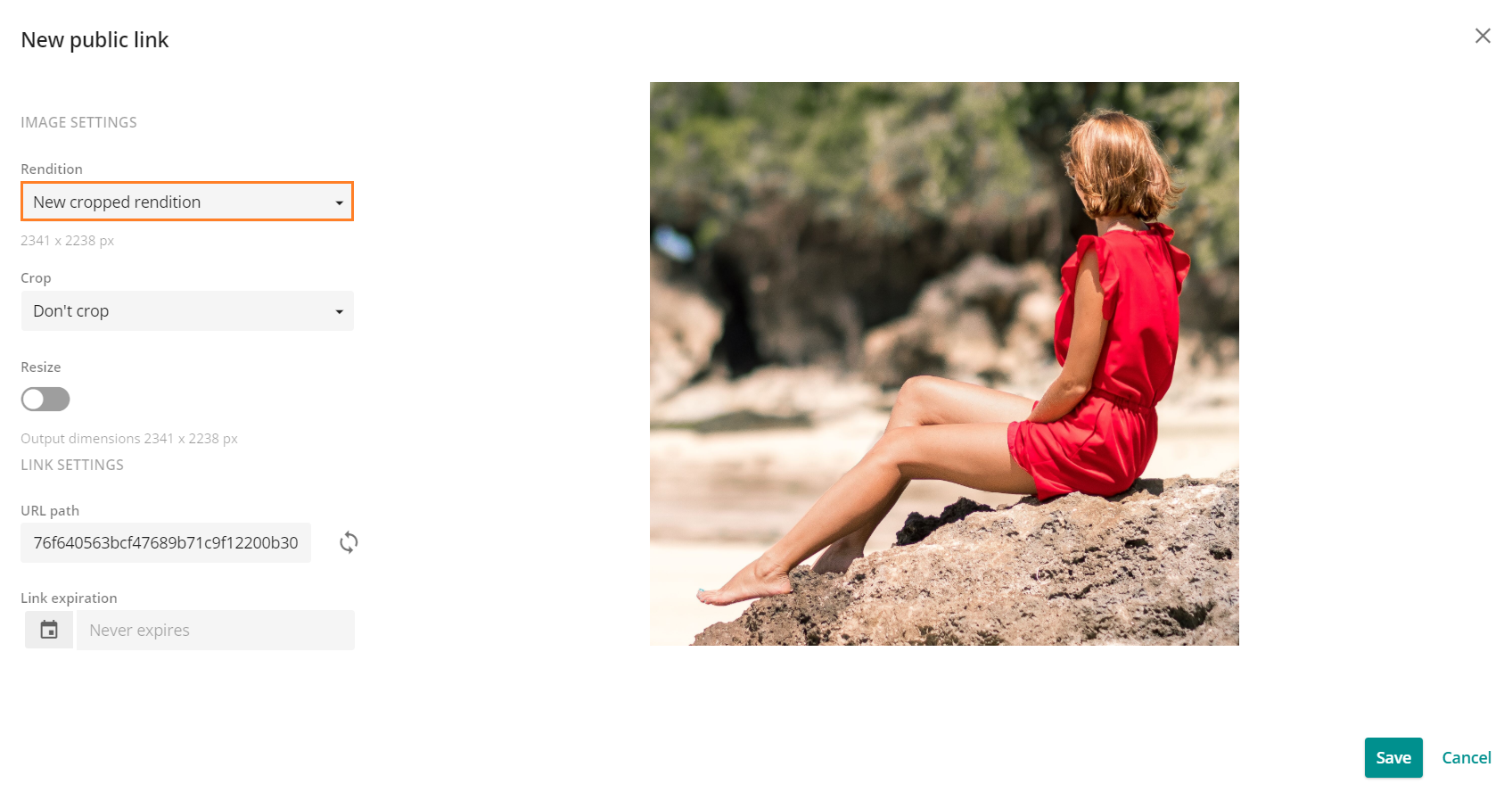 Public links and updating master files | Sitecore Documentation