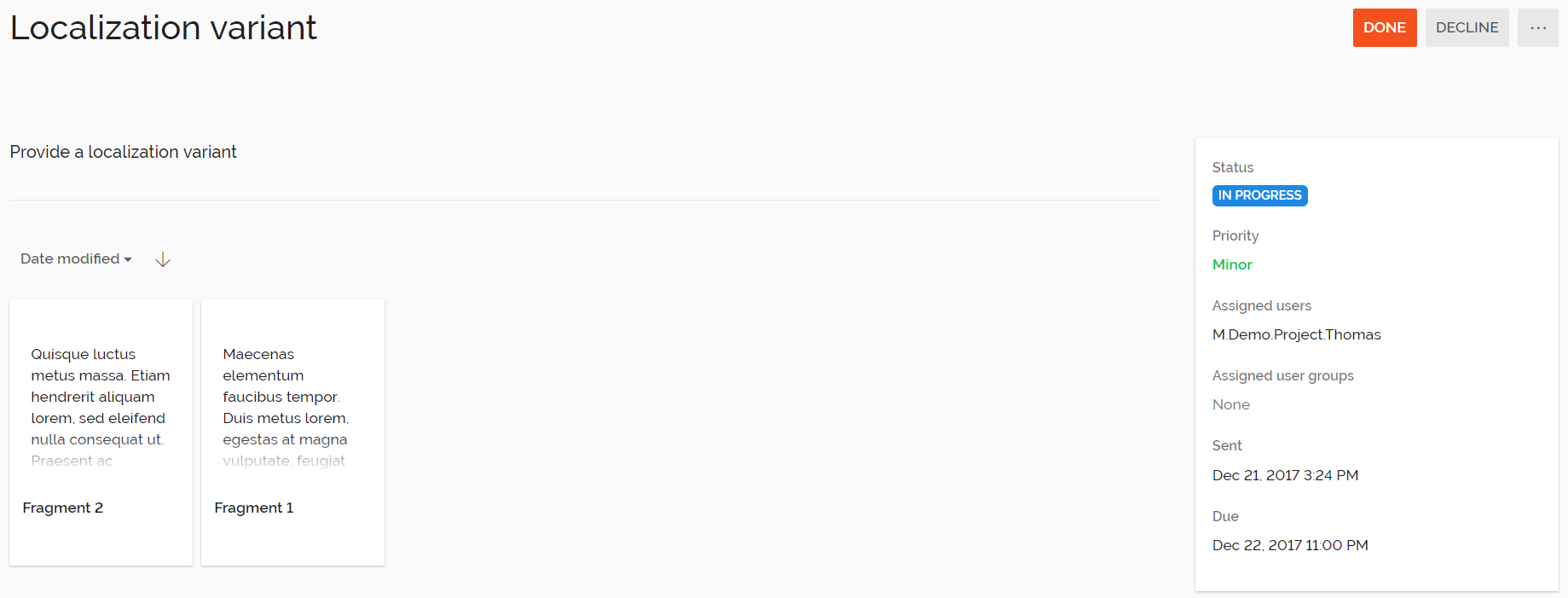 Localization | Sitecore Documentation