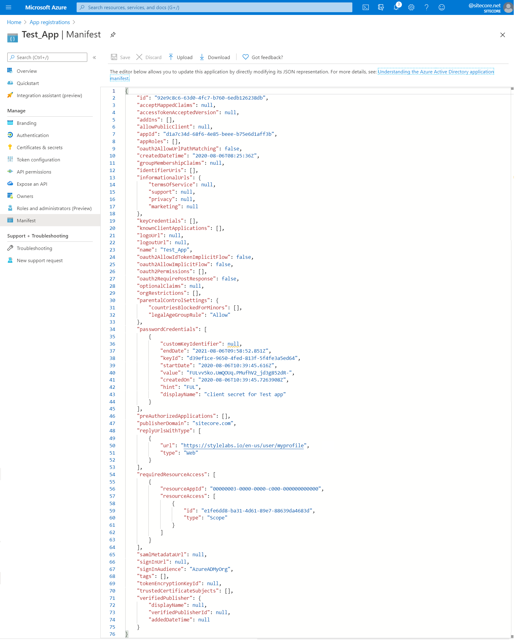OneDrive setup | Sitecore Documentation