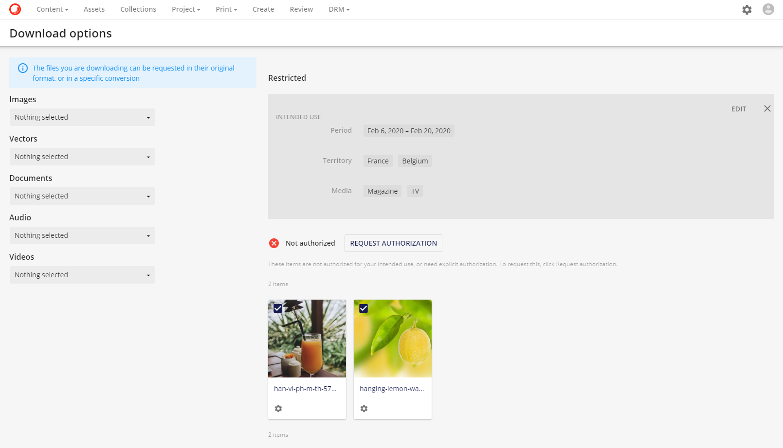 DRM Workflow | Sitecore Documentation
