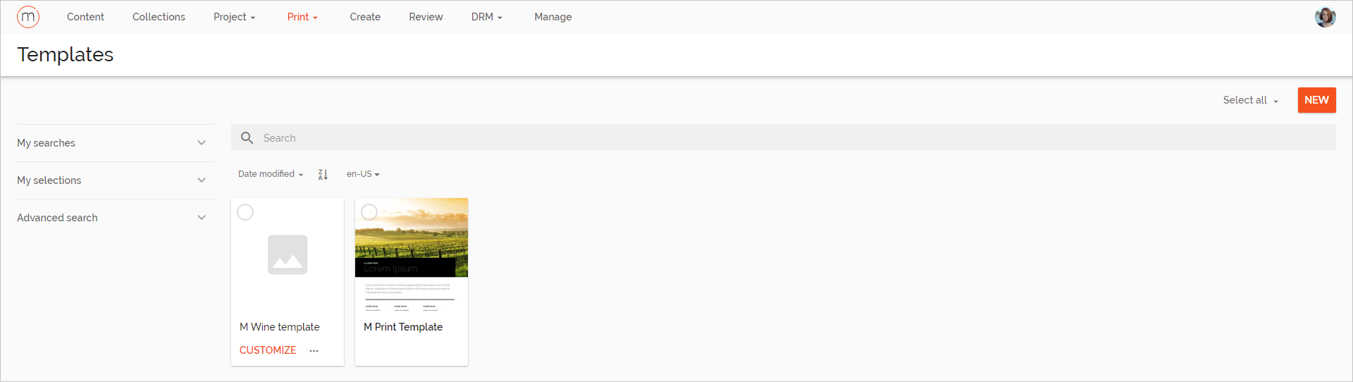 Create a template publication | Sitecore Documentation