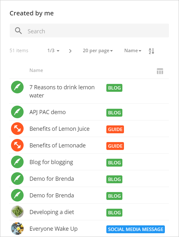 Work | Sitecore Documentation