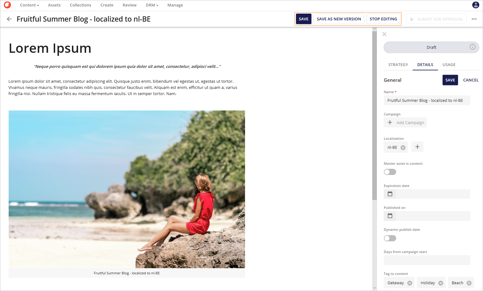 Reuse | Sitecore Documentation