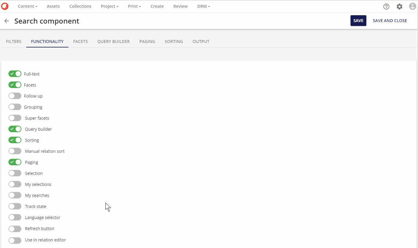 Manual sorting | Sitecore Documentation