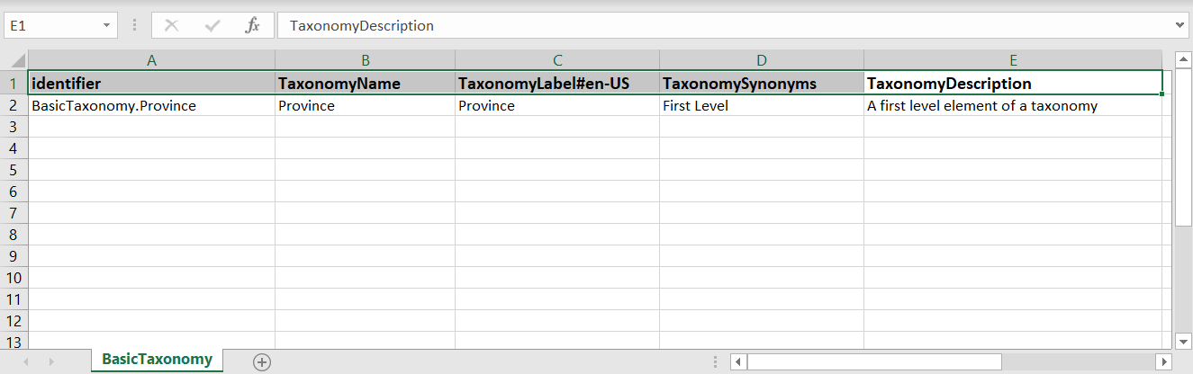 Import using Excel | Sitecore Documentation Import using Excel | Sitecore Documentation