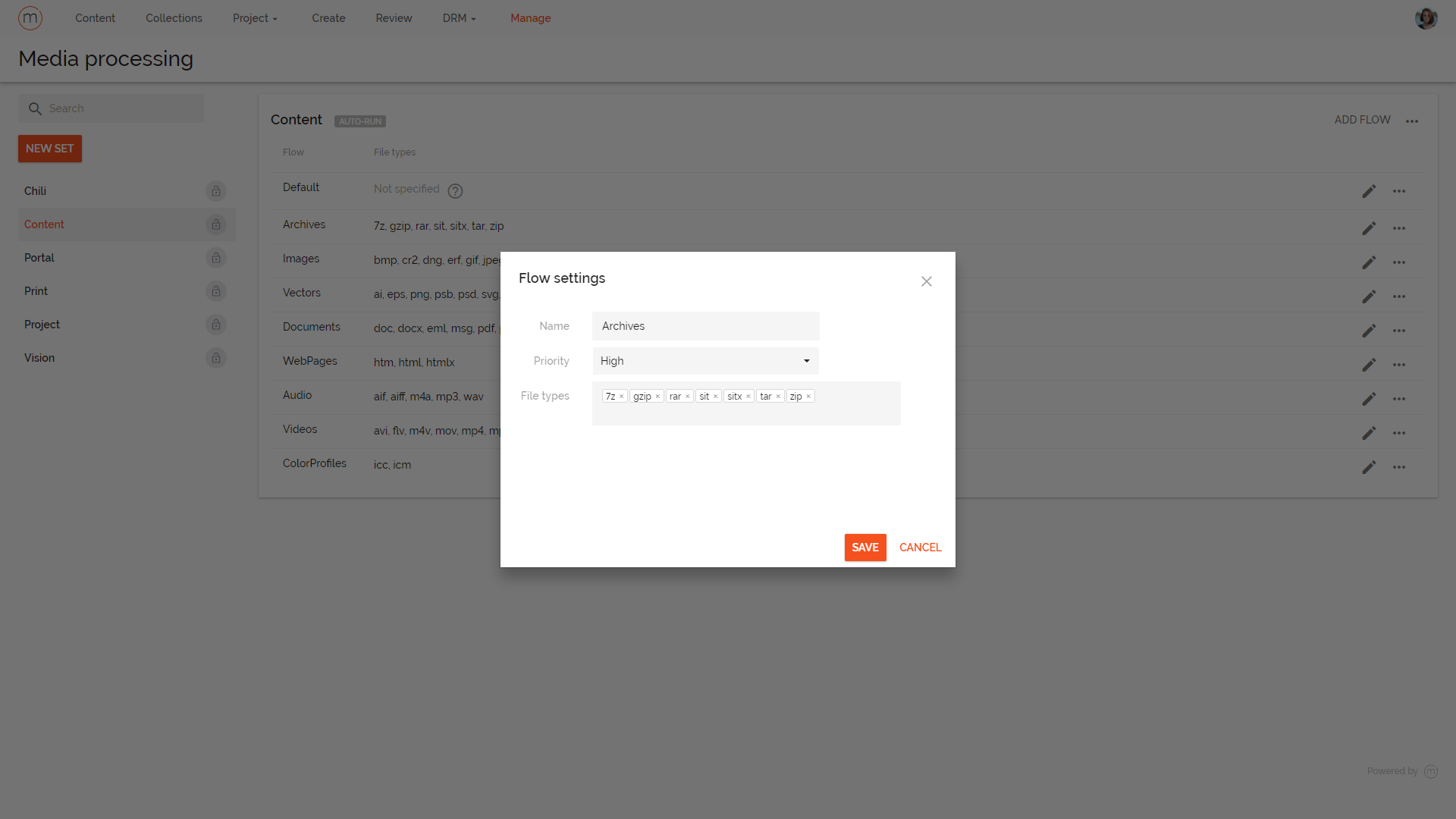 Media processing management | Sitecore Documentation Media processing management | Sitecore Documentation
