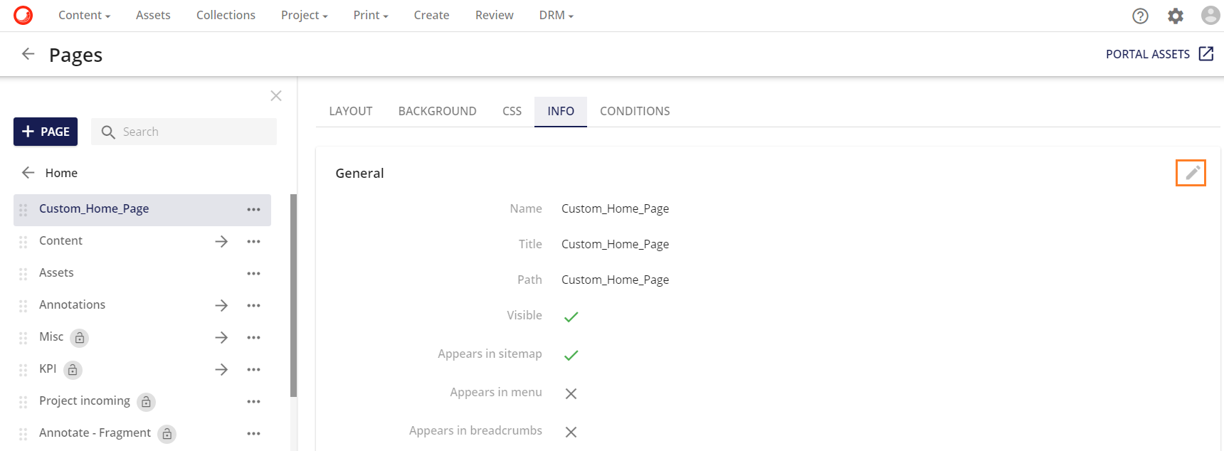 Master layout | Sitecore Documentation
