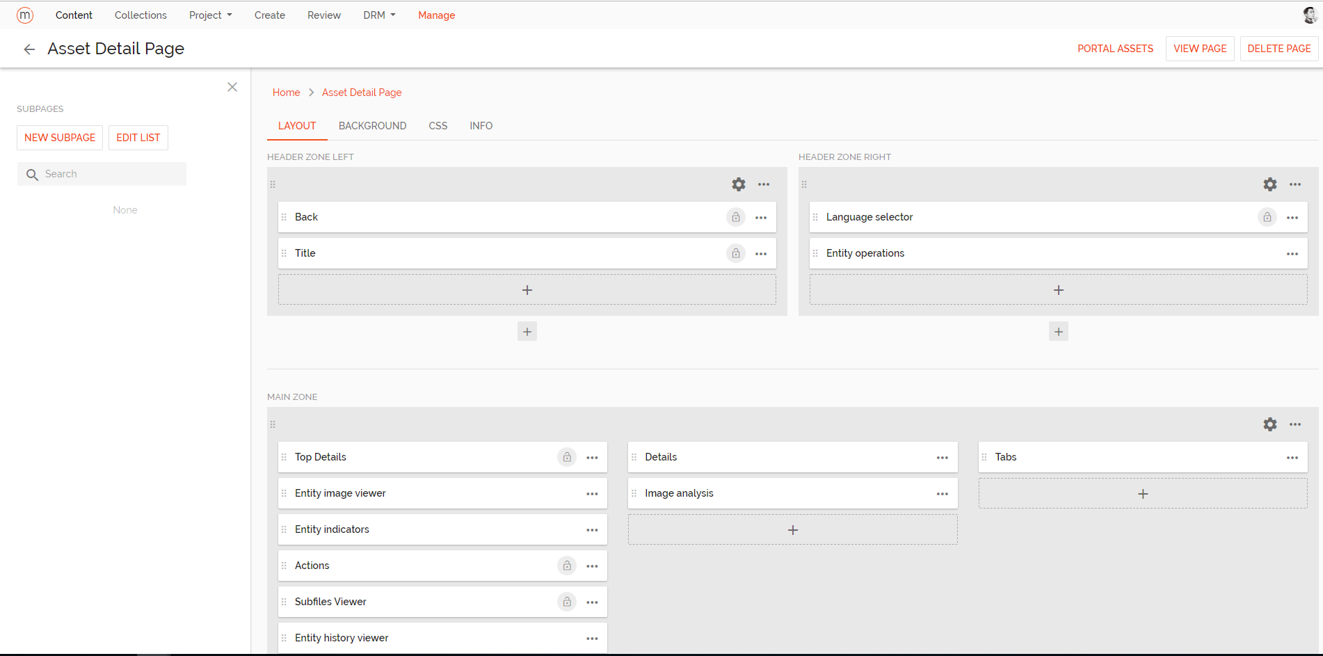 Layout | Sitecore Documentation