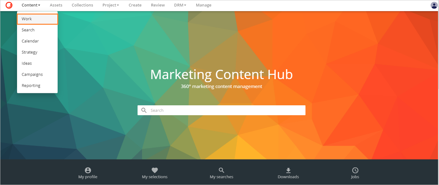 Work | Sitecore Documentation